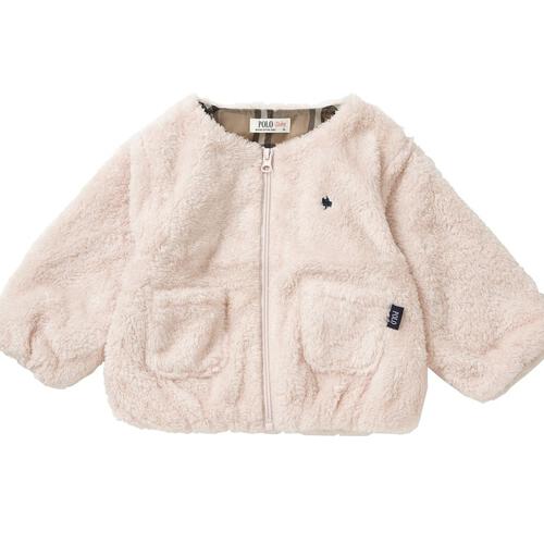 POLO BCS ボアジャケット ピンク×80cm ベビーザらス限定 | マタニティ・ベビー用品通販のベビーザらス オンラインストア